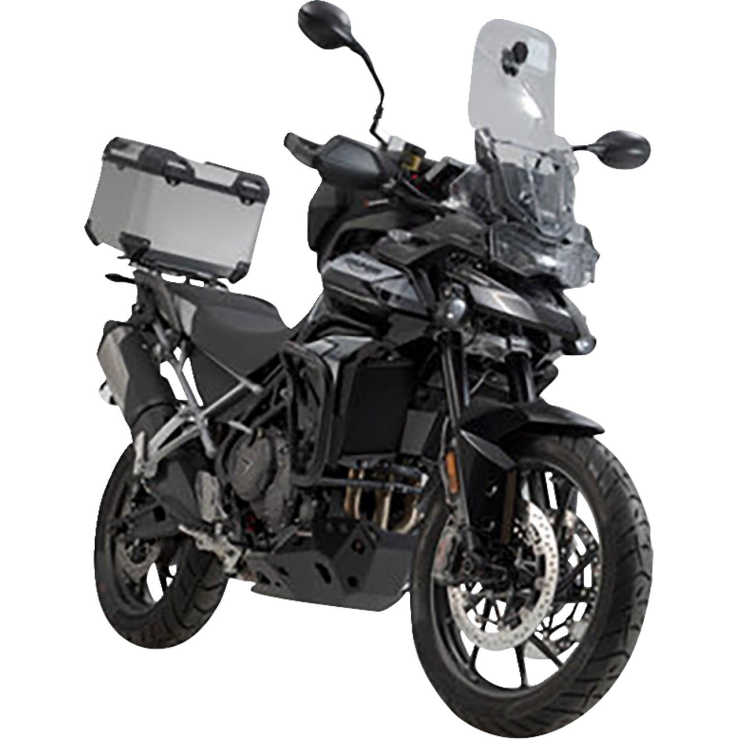 SW-Motech TRAX ADV Top Case System - Silver - Triumph Tiger 850 Sport ...